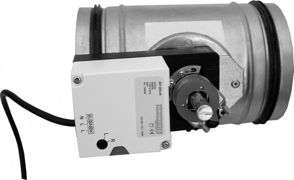 AD30S ronde luchtklep